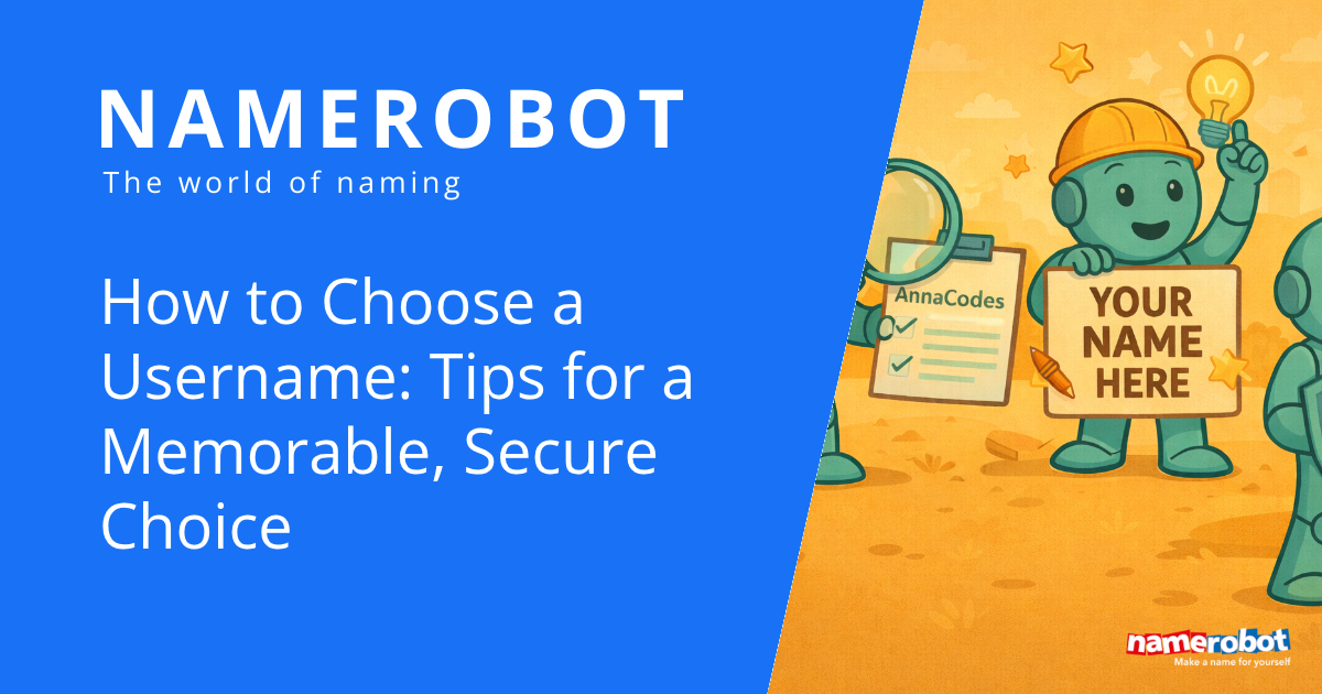 Your Username Is Your Digital First Impression - Choose It Wisely