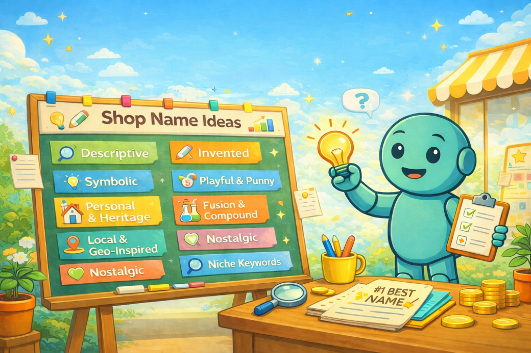 Shop Name Ideas: 10 Creative Strategies for 2026