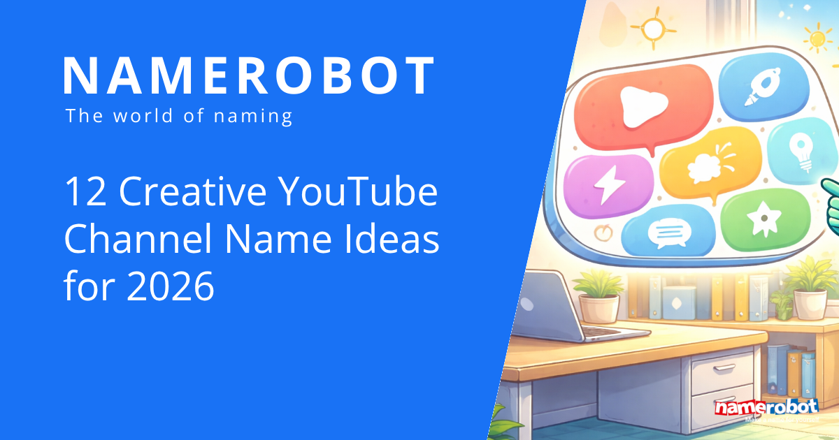 YouTube Channel Name Ideas: 12 Creative Strategies for 2026