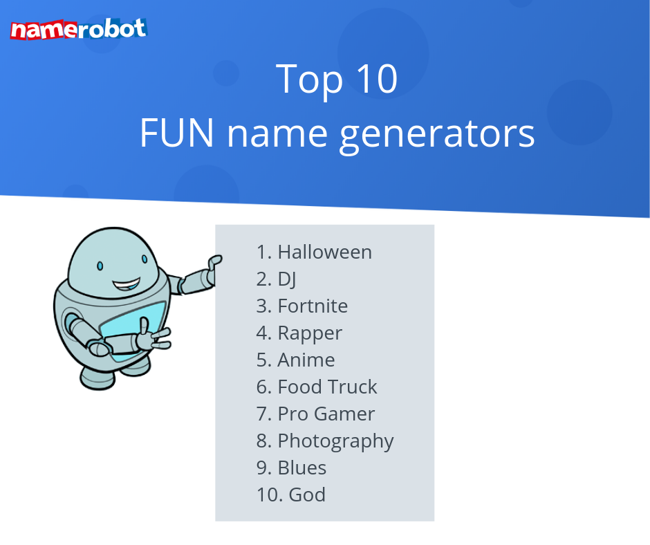 Fun Name Generators for Fortnite and more