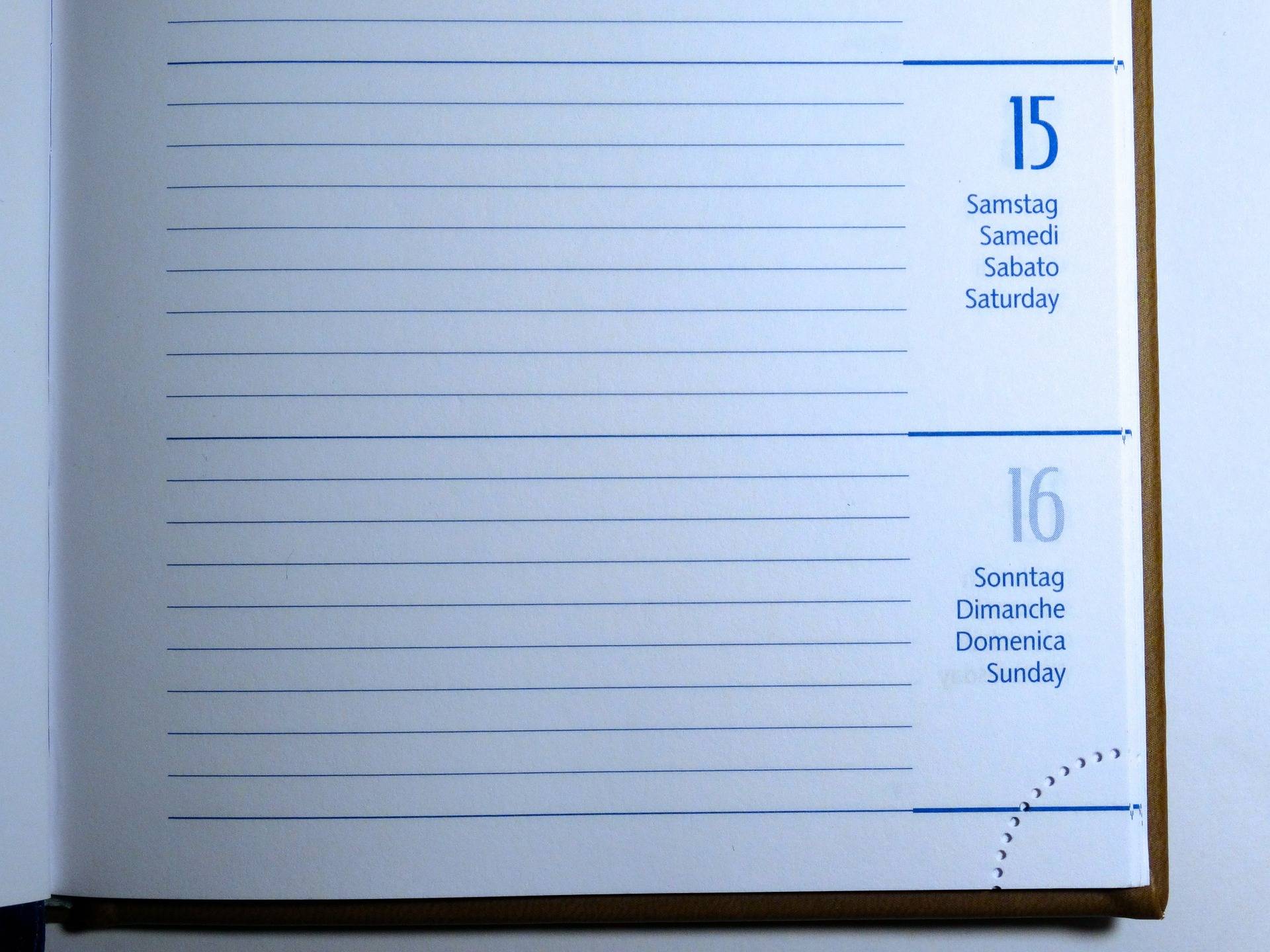 Weekday names and their meanings