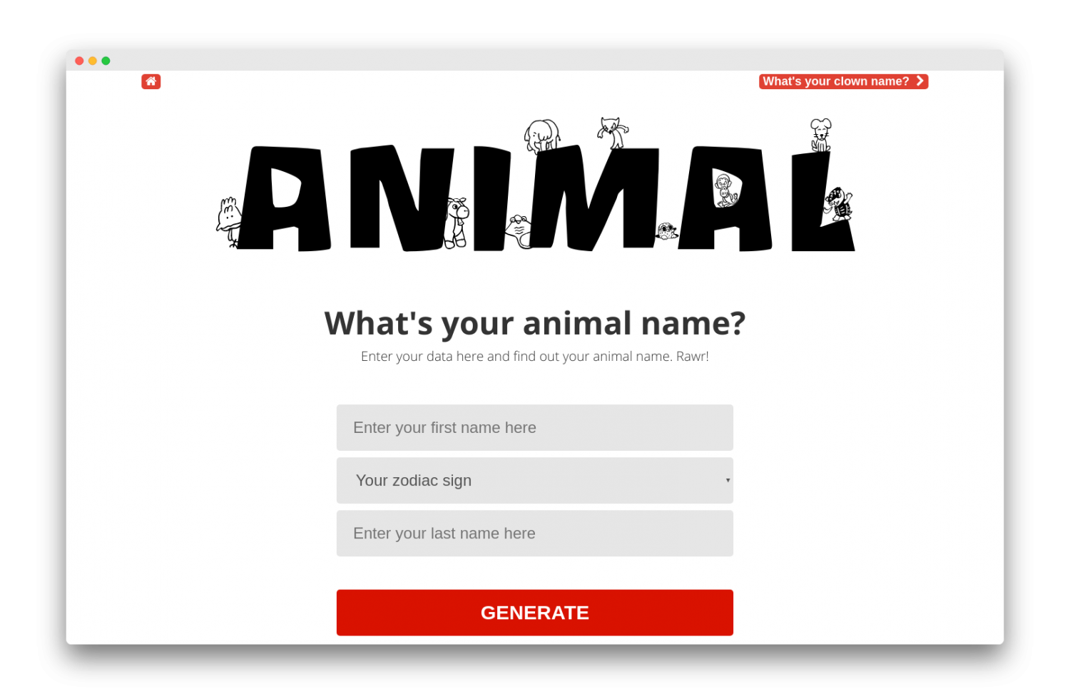 FunTools - NameRobot